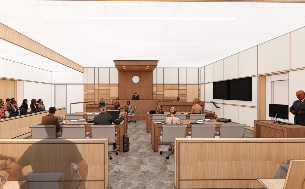 The design for a new, $45M Lincoln County courthouse is taking shape